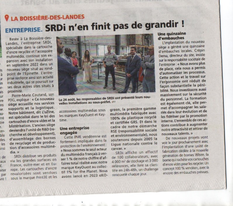 SRDi n'en finit pas de grandir ! - SRDi